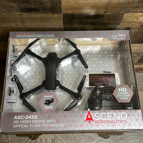 Ascend | Other | Ascend Aeronautics Hd Video Drone With Optical Flow Technology | Poshmark